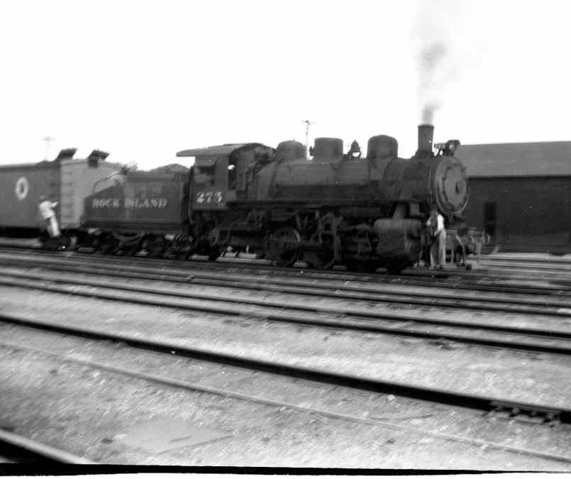 7C923 NEGATIVE & RP 1930s ROCK ISLAND RAILROAD SWITCH ENGINE #275 | eBay