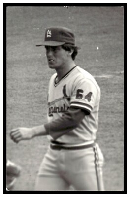 David Johnson (1980) St. Louis Cardinals Vintage Baseball Postcard Rd4 ...