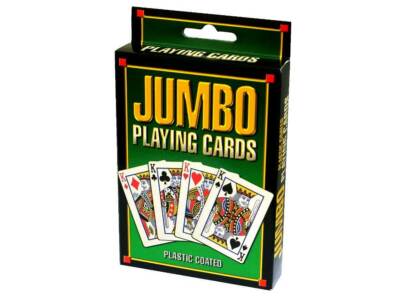 Jumbo Playing Cards Plastic Game Cards Toys | eBay Australia