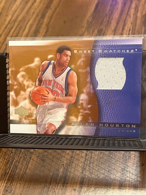 ALLAN HOUSTON 2003-04 UD SWEET SHOT "SWEET SWATCHES" KNICKS JERSEY ...