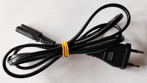 Genuine Volex AC Power Cord two prong EU style HG VAC7S 2.5A 250V ...