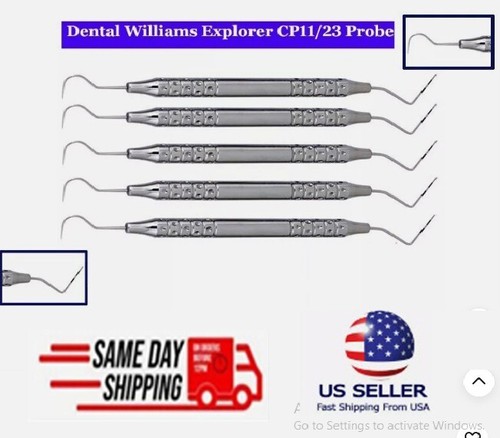 Periodontal Probes CP11 – Color-Coded Dental Furcation Depth Measuring ...