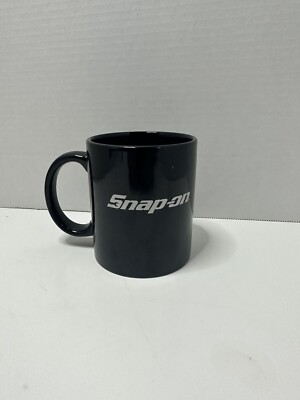Snap-on Tools "Work" wrench Mug Coffee Cup Collectible Black NIB | eBay