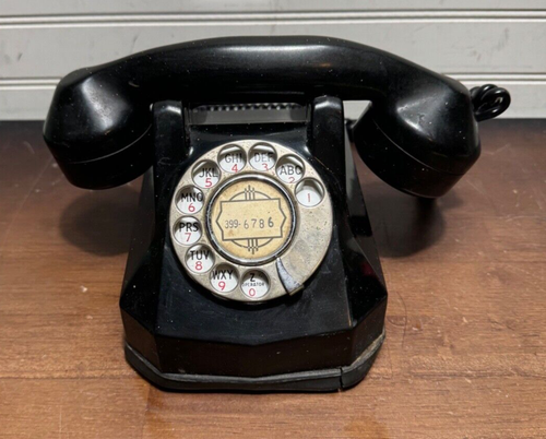 Vintage Monophone Bakelite Phone telephone Automatic Electric | eBay