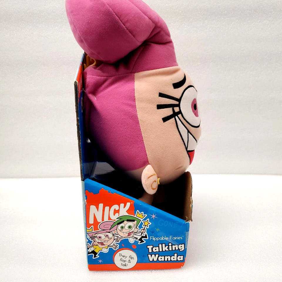 The Fairly Oddparents Parents! Talking Wanda Flippable Fairies Plush ...