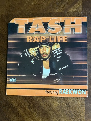 Tash~Rap Life featuring Raekwon~12" SINGLE~Loud Records~90s Hip Hop Rap ...