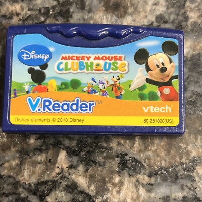 2010 Disney Mickey Mouse Club House Vtech V.Reader Cartridge | eBay