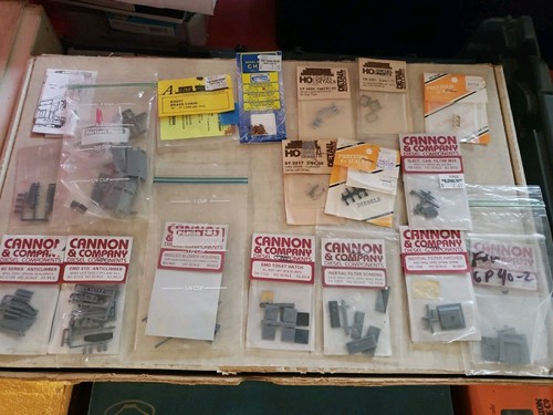HO Cannon Detail Associates Precision Scale Parts Lot | eBay