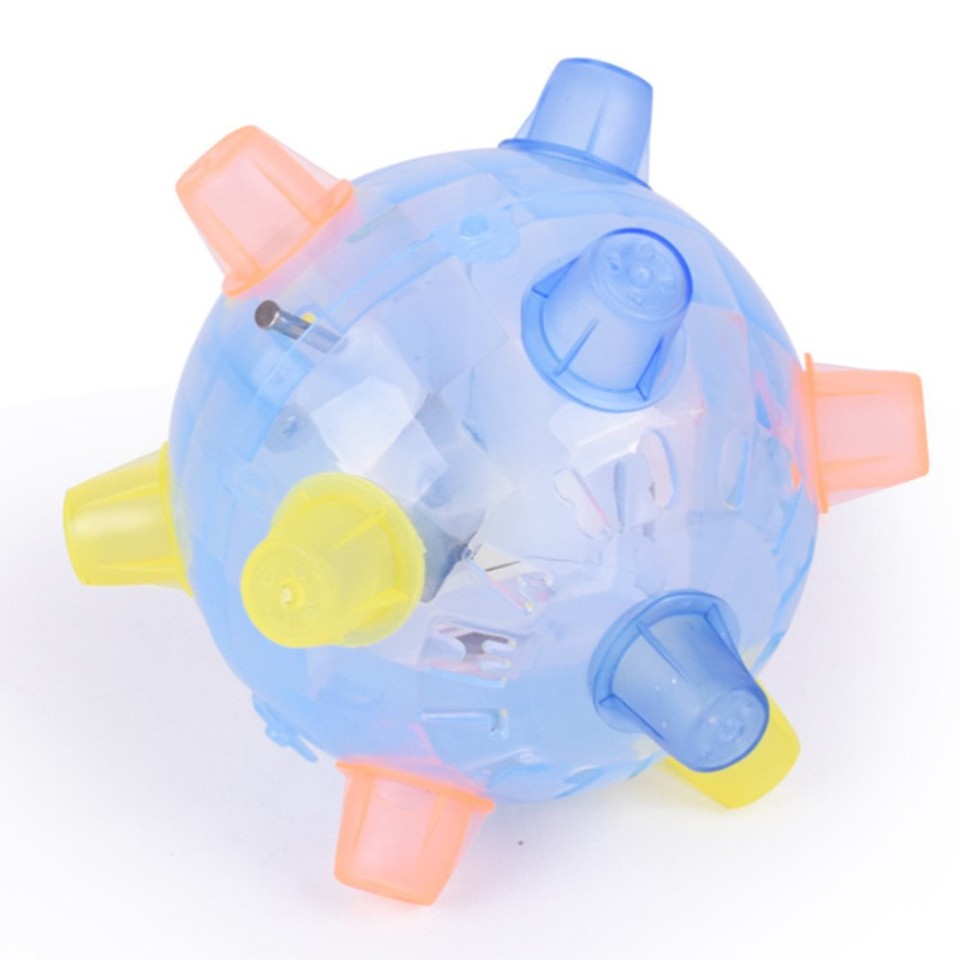 Light up Spinning Toy Bounce Ball Music Bouncing Balls Toys Flashing ...