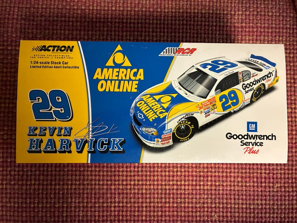 Kevin Harvick Action 2001 #29 GM Goodwrench Service Plus AOL 1:24 ...