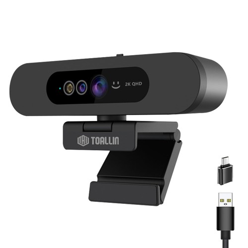 2K QHD Webcam for Windows Hello Face Login, IR Facial Recognition ...