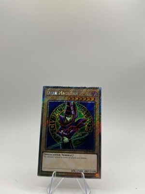 Yugioh Dark Magician RA03-EN080 Platinum Secret Rare LOB Art 1st Ed NM ...