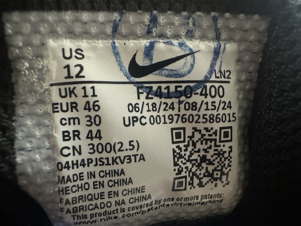 Nike Air Max Plus Golf Aquarius Shoes “Hyper Blue” (FZ4150-400) Sz 12 B ...