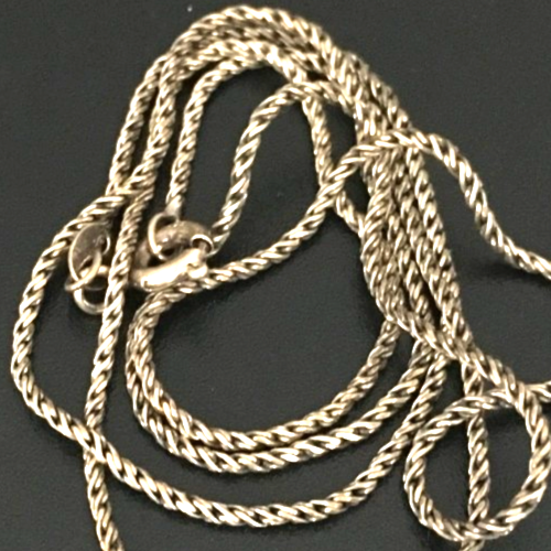 Vintage Necklace MARKED IBB INDO 925 STERLING SILVER Chain Jewelry lot ...