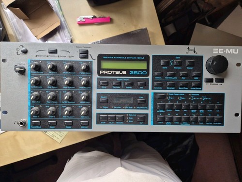 PROTEUS 2500 Command Module | E-mu | Rackmounted 128 Voice Sampler ...