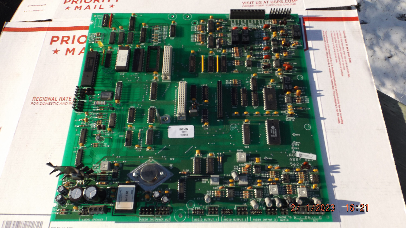 Simplex 562-894 562894 Fire Alarm Audio Board for sale online | eBay