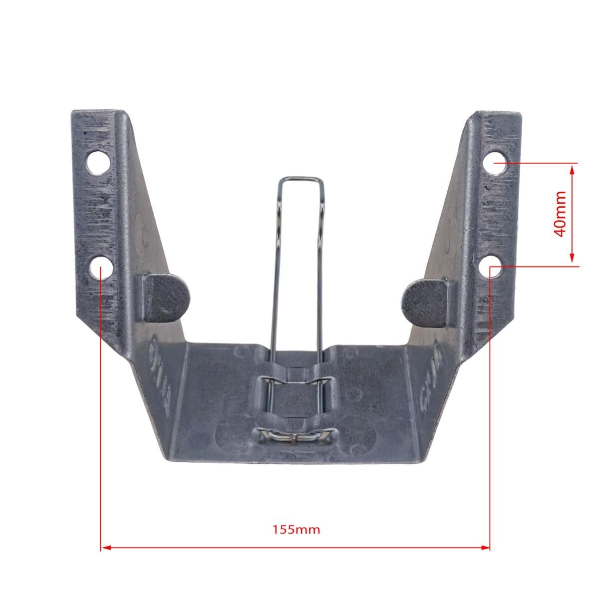 Alko Unterlegkeil / Radstopper / Keil Metall verzinkt inkl. Halter | eBay