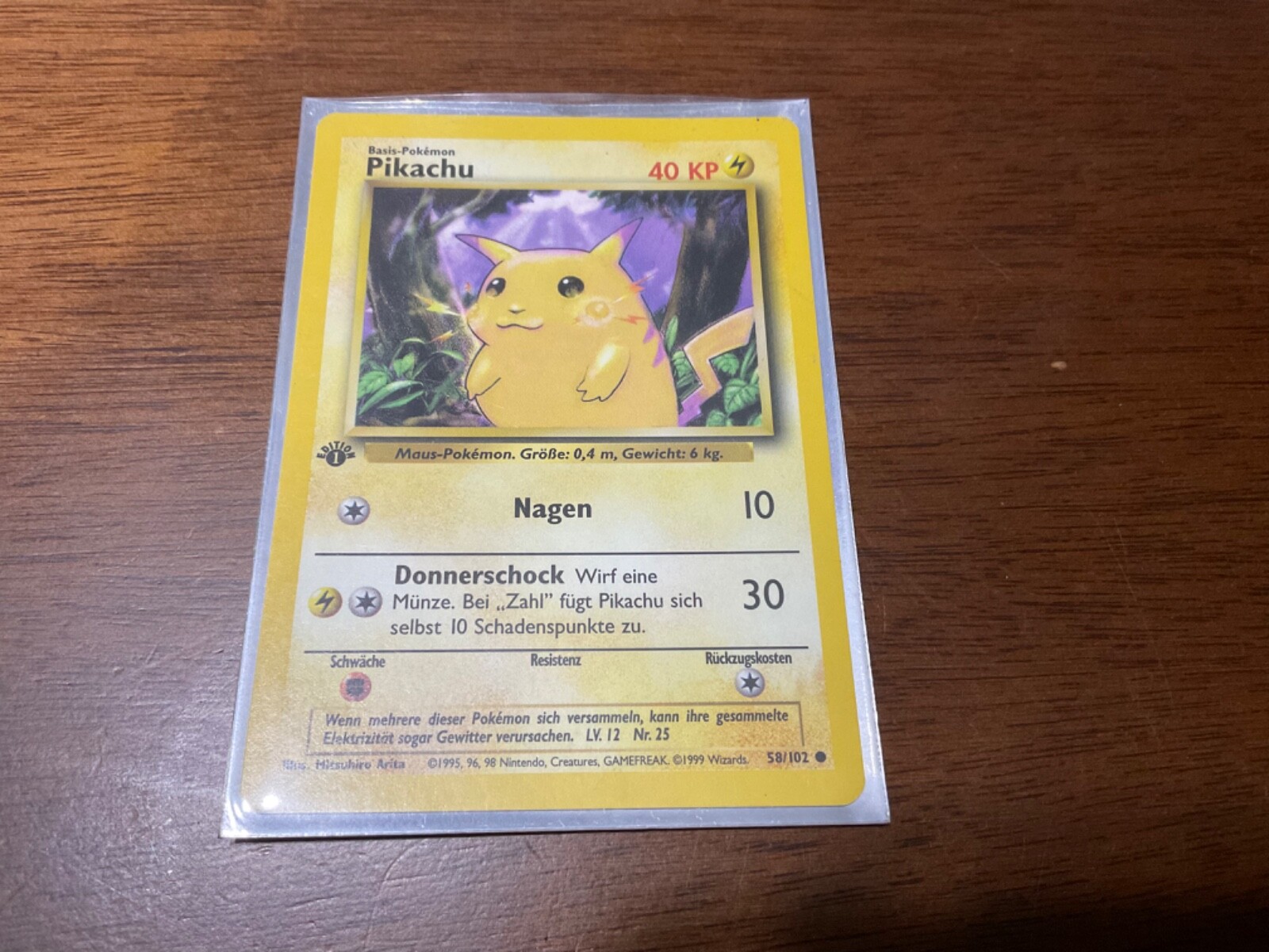 1999 Pokemon German 1st Edition Base Set 58 Pikachu PSA 10 GEM MINT | eBay