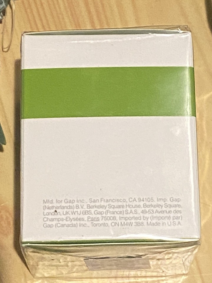 Gap DEEP Man Homme Eau De Toilette Natural Spray 1 Fl Oz New & Sealed ...