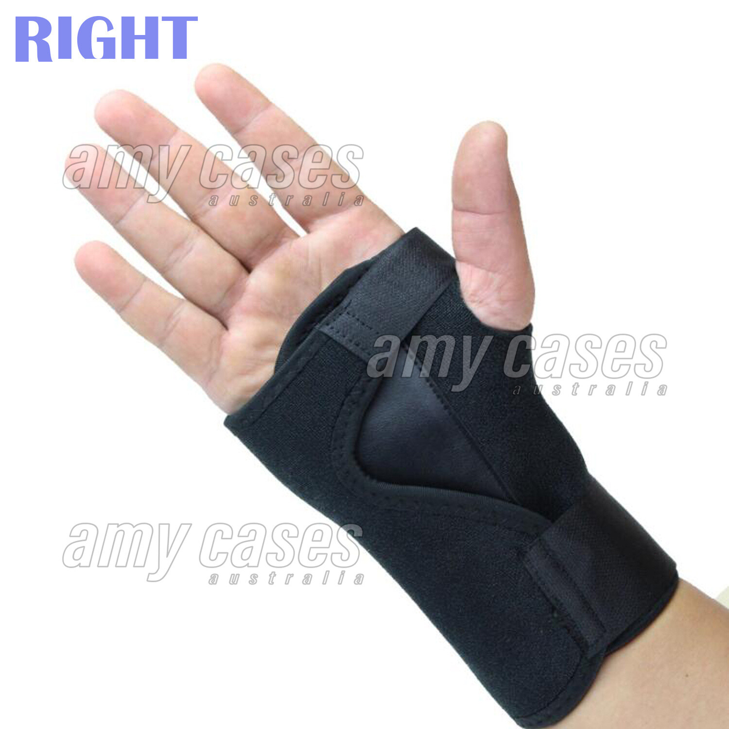 Wrist Support Hand Brace Band Carpal Gloves Tunnel Splint Arthritis ...