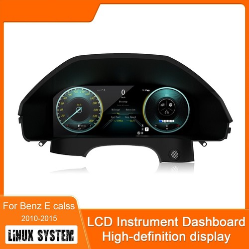 Car Lcd Digital Cluster Instrument Fits For Mercedes Benz E-class W212 ...