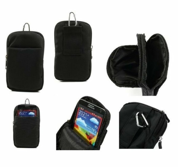 for Nokia 2720 Fold Phone Pouch Bag Case XL Universal Multi-functional ...