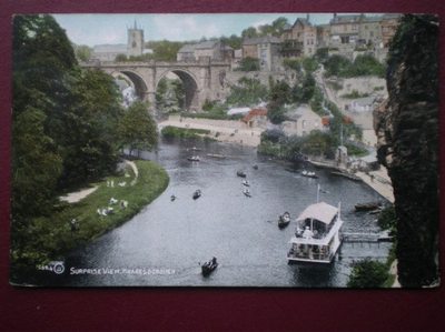 POSTCARD YORKSHIRE KNARESBOROUGH - SURPRIISE VIEW | eBay UK