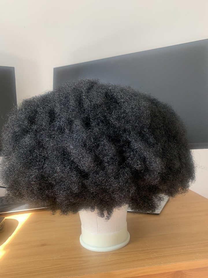 Afro kinky wig, premium fibre wig, Afrocentric wigs for black women ...