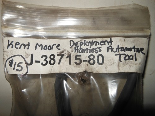 KENT MOORE DEPLOYMENT HARNESS AUTOMOTIVE TOOL J-38715-80 (CS861 B1370 ...