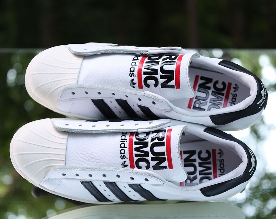 Adidas Superstar 80s Injection Pack Run DMC Men’s Size 8.5 Custom ...