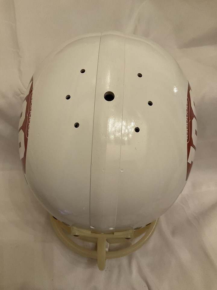 Vintage 1969 Wilson Football Helmet Custom Texas Longhorns National ...