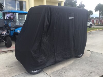 BLACK STORAGE COVER DENAGO ROVER XL 4 PASSENGER SEAT GOLF CART HEAVY ...