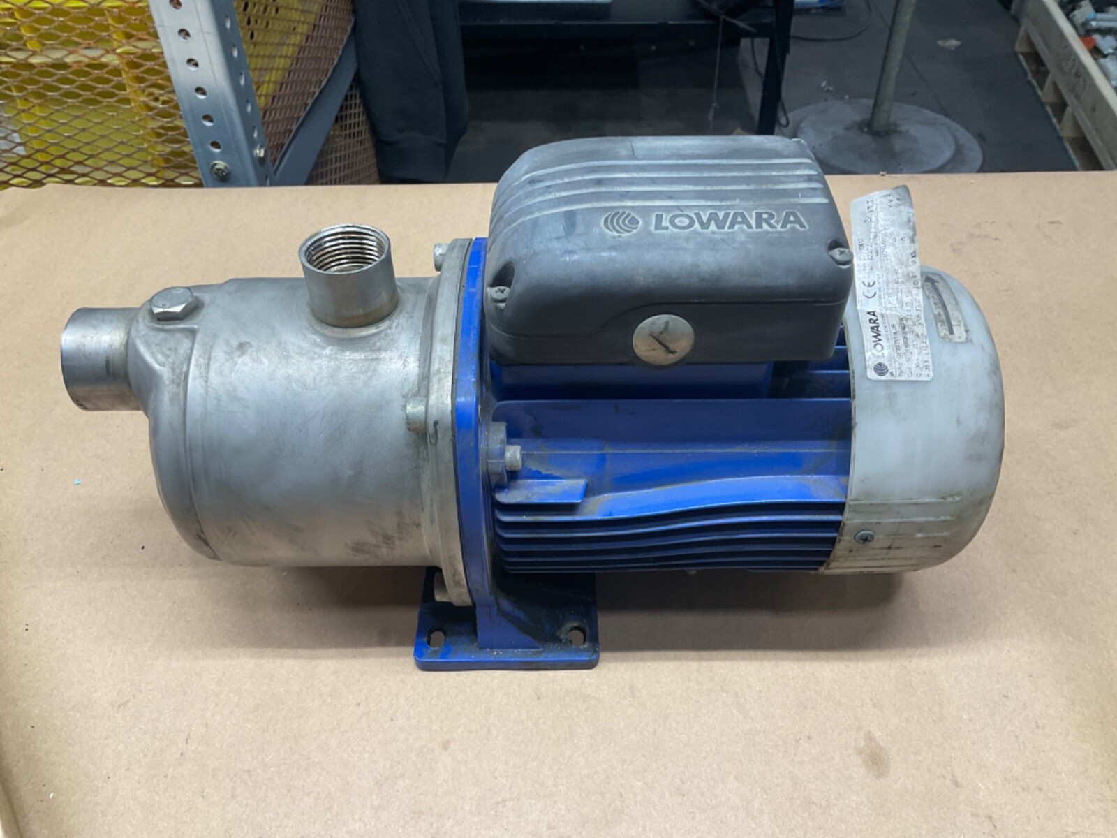 Lowara 2HMS76T/A UR Centrifugal Pump Motor Stainless SM71HM/UL307 ...