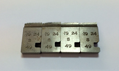 19 x 24 UNC Coventry Die Set HSS Chaser - For 1/2 Coventry Diehead ...