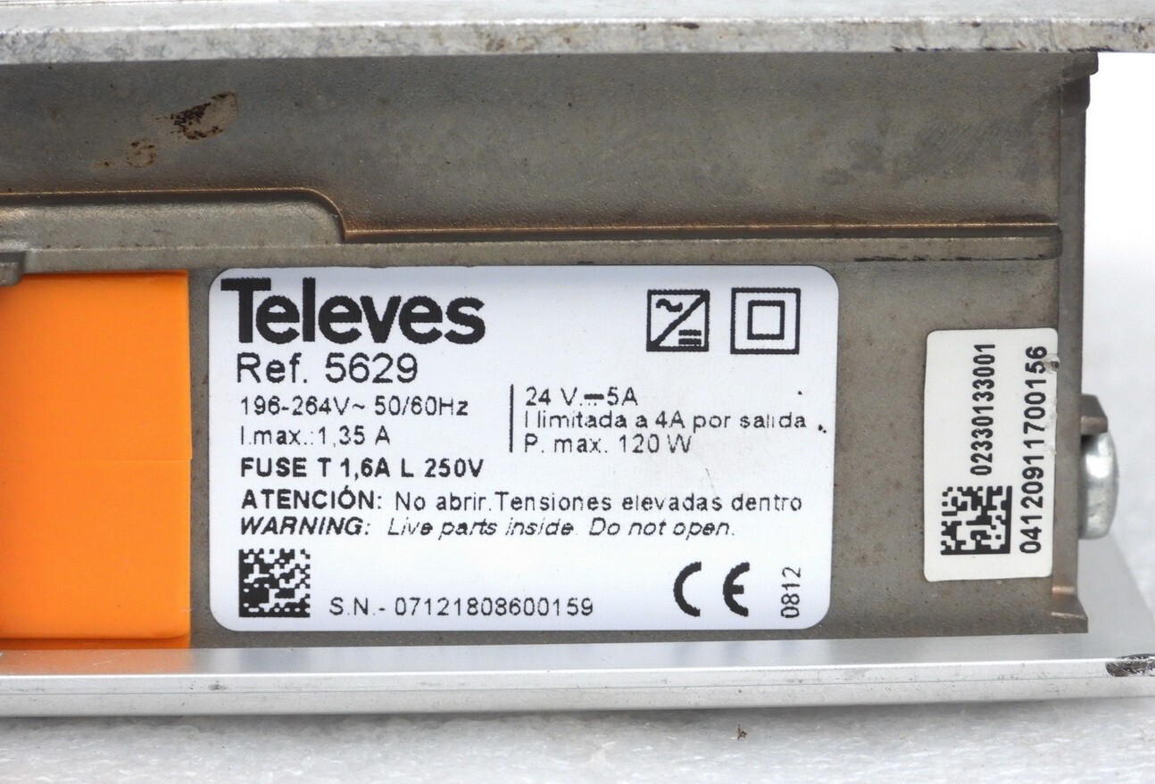 TELEVES ANALOG MODULATOR TWIN POWER SUPPLY AUDIO VIDEO SIGNAL GENERATOR ...