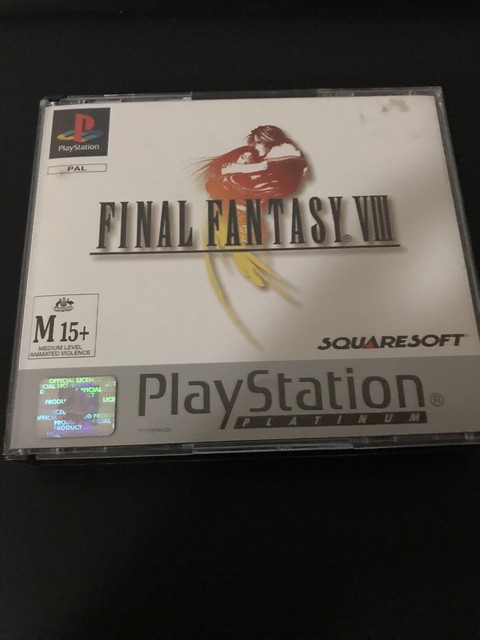 Final Fantasy VIII 8 Ff8 FFVIII Ps1 Sony PlayStation 1 PAL for sale ...