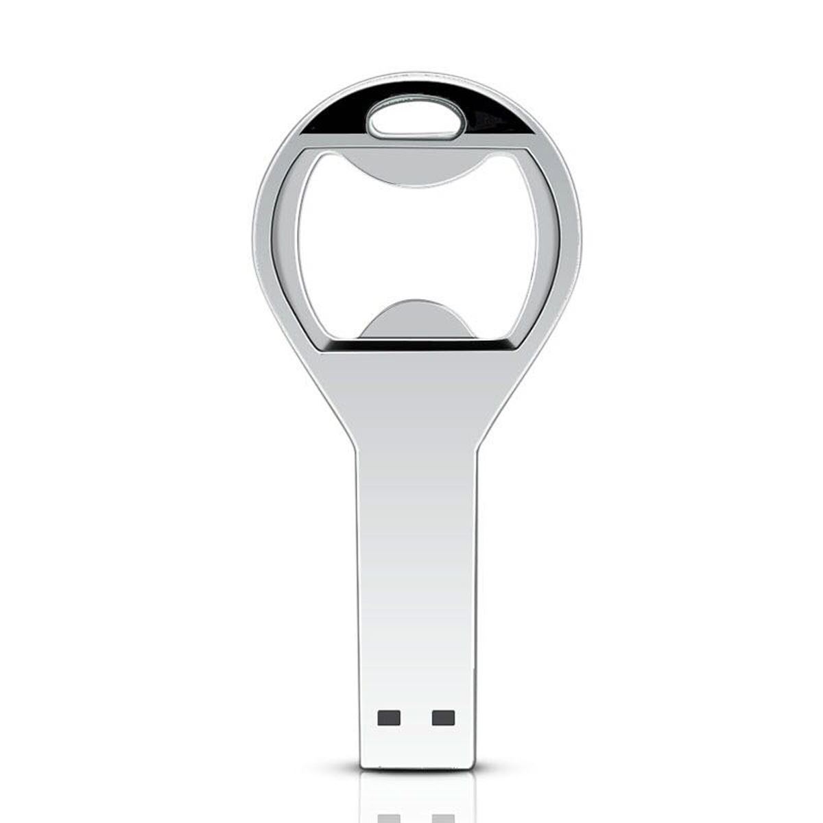 Cool Gadget Gift Silver USB 8GB Flash Memory Stick Crown Bottle Opener ...