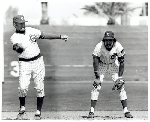 1977 Vintage Photo Spring Training Chicago Cubs Steve Ontiveros coach ...