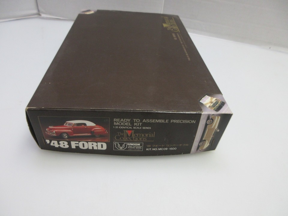 Union Model memorial collection 48 Ford Vintage Metal Model kit 1/25 ...