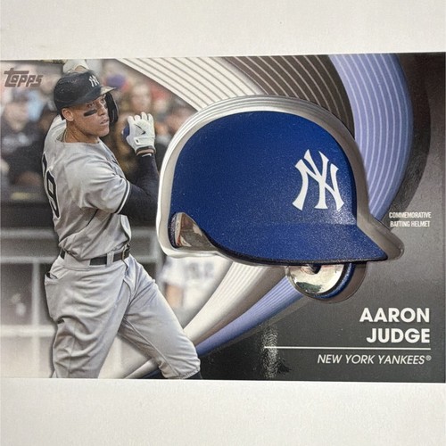 2022 Topps Series 2 Aaron Judge Yankees Batting Helmet Commemorative BH ...