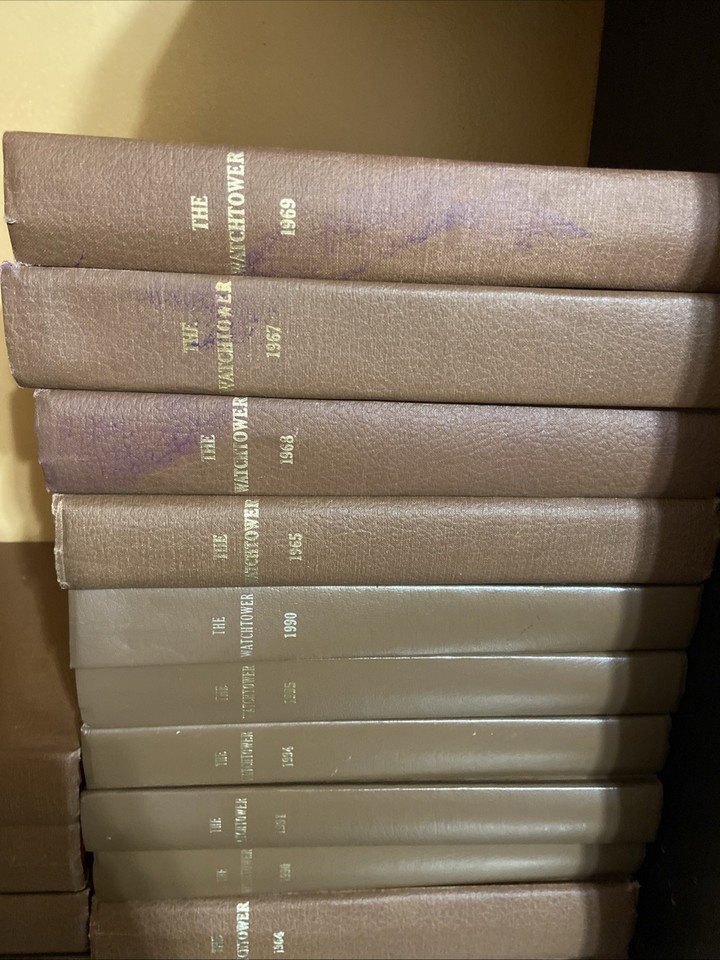 Jehovah's Witnesses WATCHTOWER AWAKE BOUND VOLUMES 1960 -2007 Pick ...
