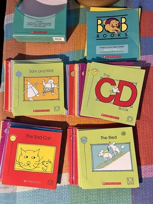 BOB Books Lot 68 Books Beginning Readers Homeschool PB Sight Words Col ...