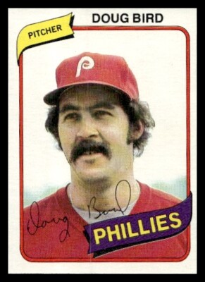 1980 Topps #421 Doug Bird Philadelphia Phillies Baseball card | eBay