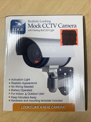 Mock CCTV Camera Realistic Looking B22 | eBay