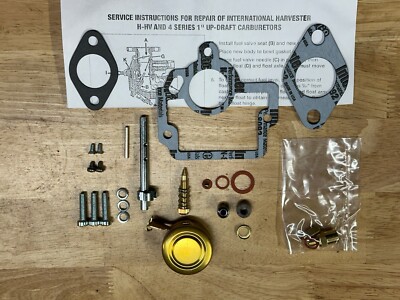 Farmall H HV & W-4 carburetor kit 45108 & 50981 | eBay
