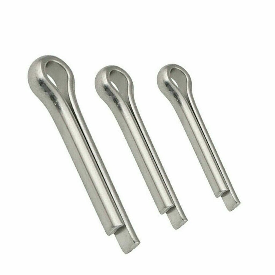 150Pcs Split-Pins / Split Cotter Pins Stainless Steel A2-Marine Grade ...