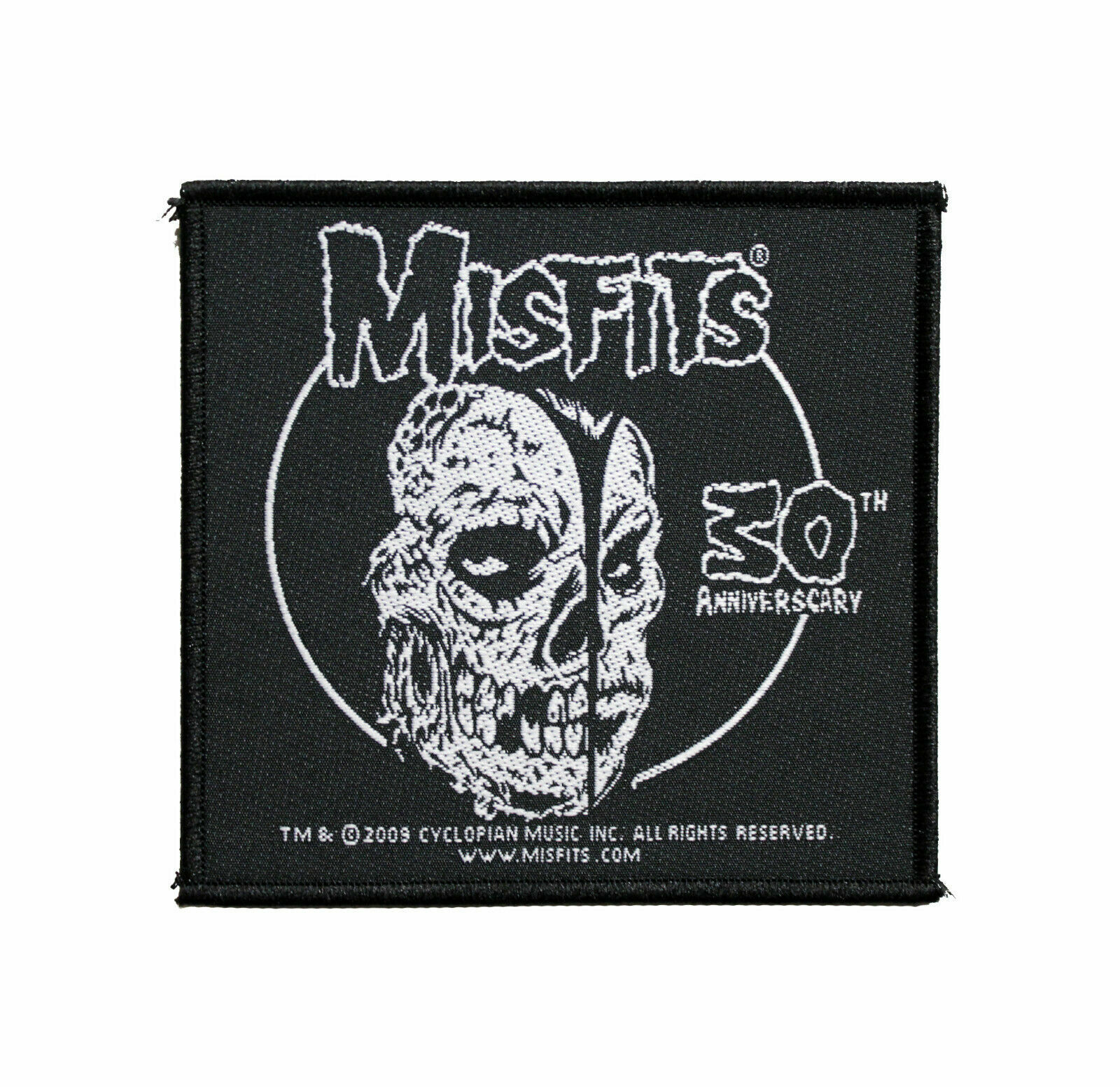Misfits 30th Anniversary Woven Sew On Battle Jacket Patch - Licensed 094-5 | eBay