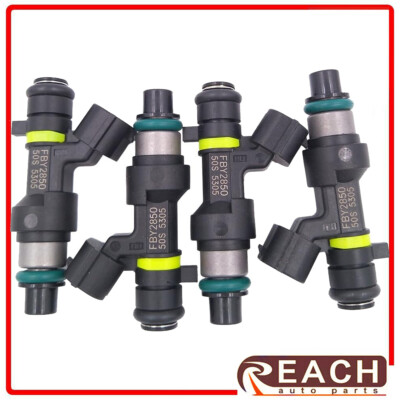 New 4PCS Fuel Injector For Nissan Cube Tiida Versa NV200 SV Sentra ...