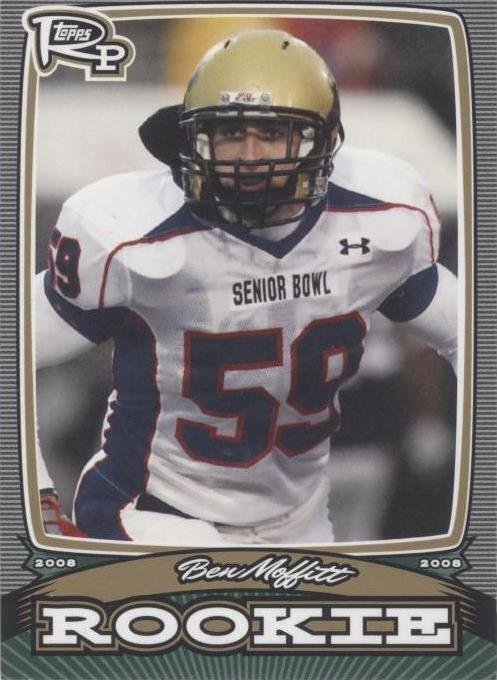 2008 Topps Rookie Progression - Rookies Ben Moffitt #PR-BM Gold /199 ...