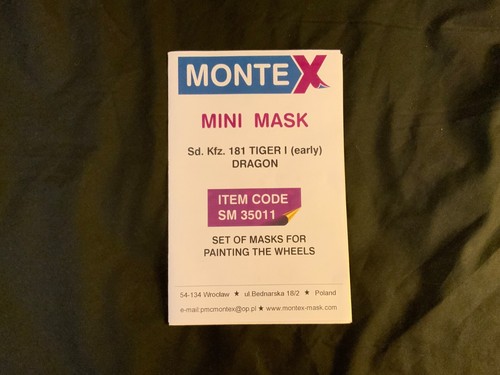 Montex Mini Mask for Sd. Kfz. 181 Tiger I (early) for Dragon 1/35 | eBay